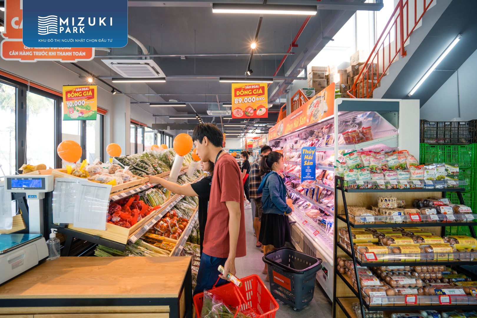 Siêu thị thực phẩm King Food Mart tại Marina Square, Mizuki Park